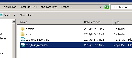 The Reason And Solution When Maya Reference Alembic Can Not Be Read