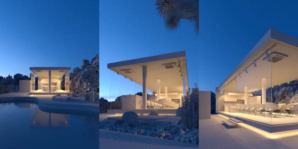 3ds Max Tutorial: Analysis of Building Rendering in Dusk