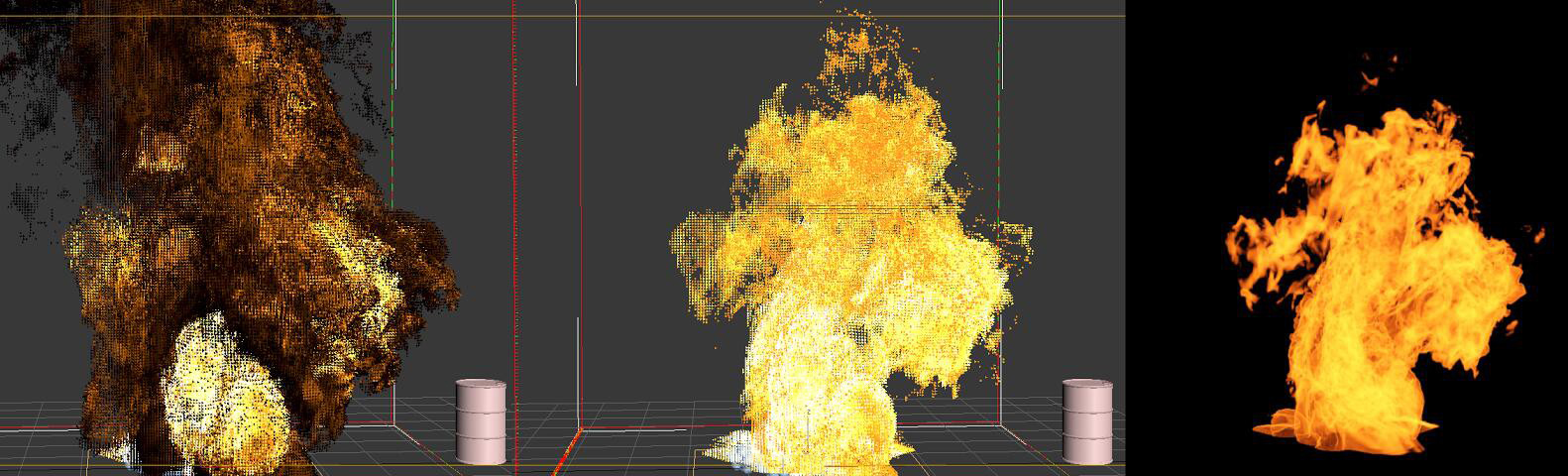 Create flame effects with Phoenix FD in 3ds Max