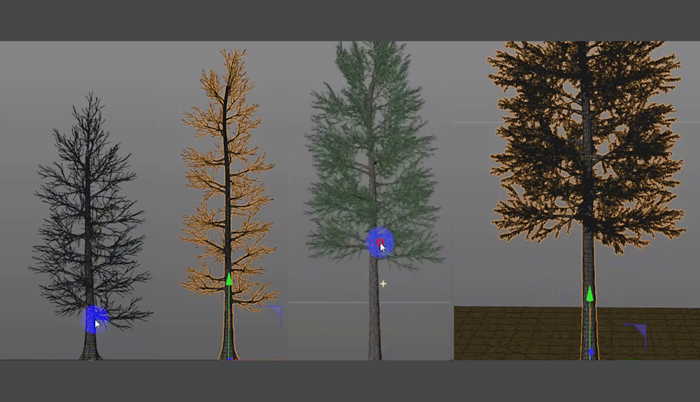 Using Octane for C4D to Make a Natural Scenes (1)