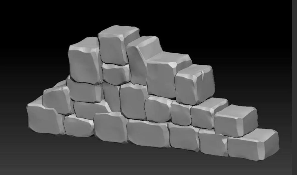 3D Tutorials: How to Make a Destroyed Library in 3ds Max and Zbrush(2)