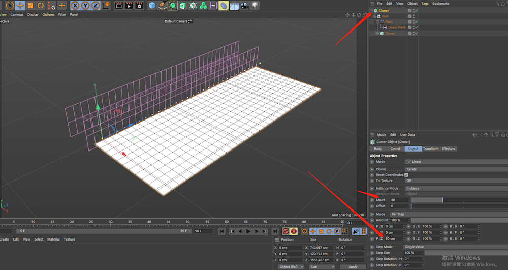C4D Tutorial: How to Animate a Square Collapse
