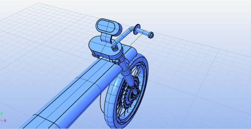 3D Modeling Tutorial of Rhino Motorcycle (1)