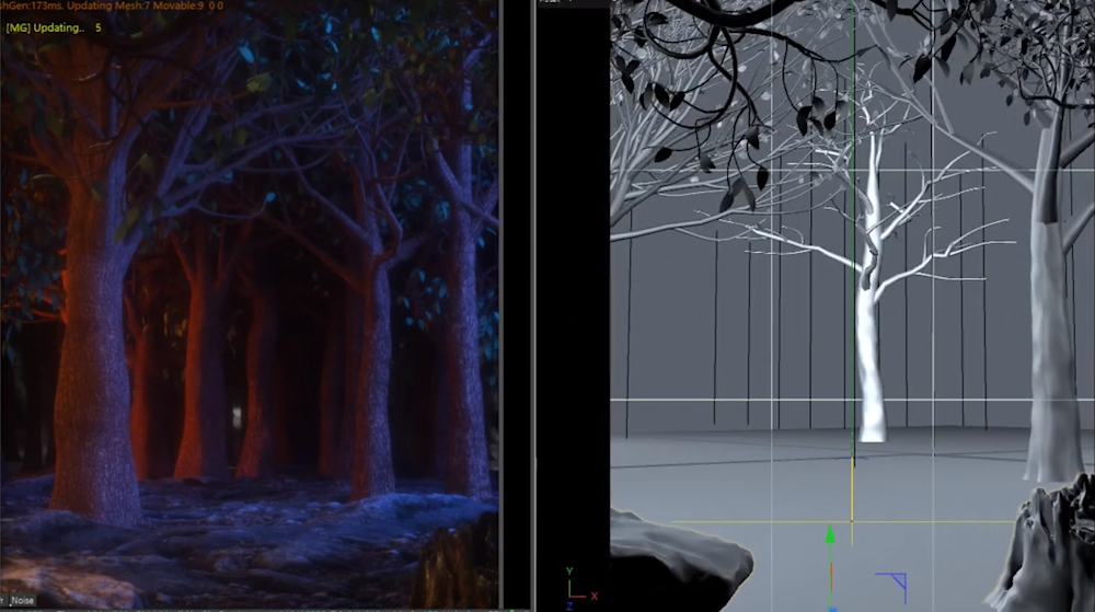 Octane for Cinema 4D: To Make A Fantasy Forest Scene
