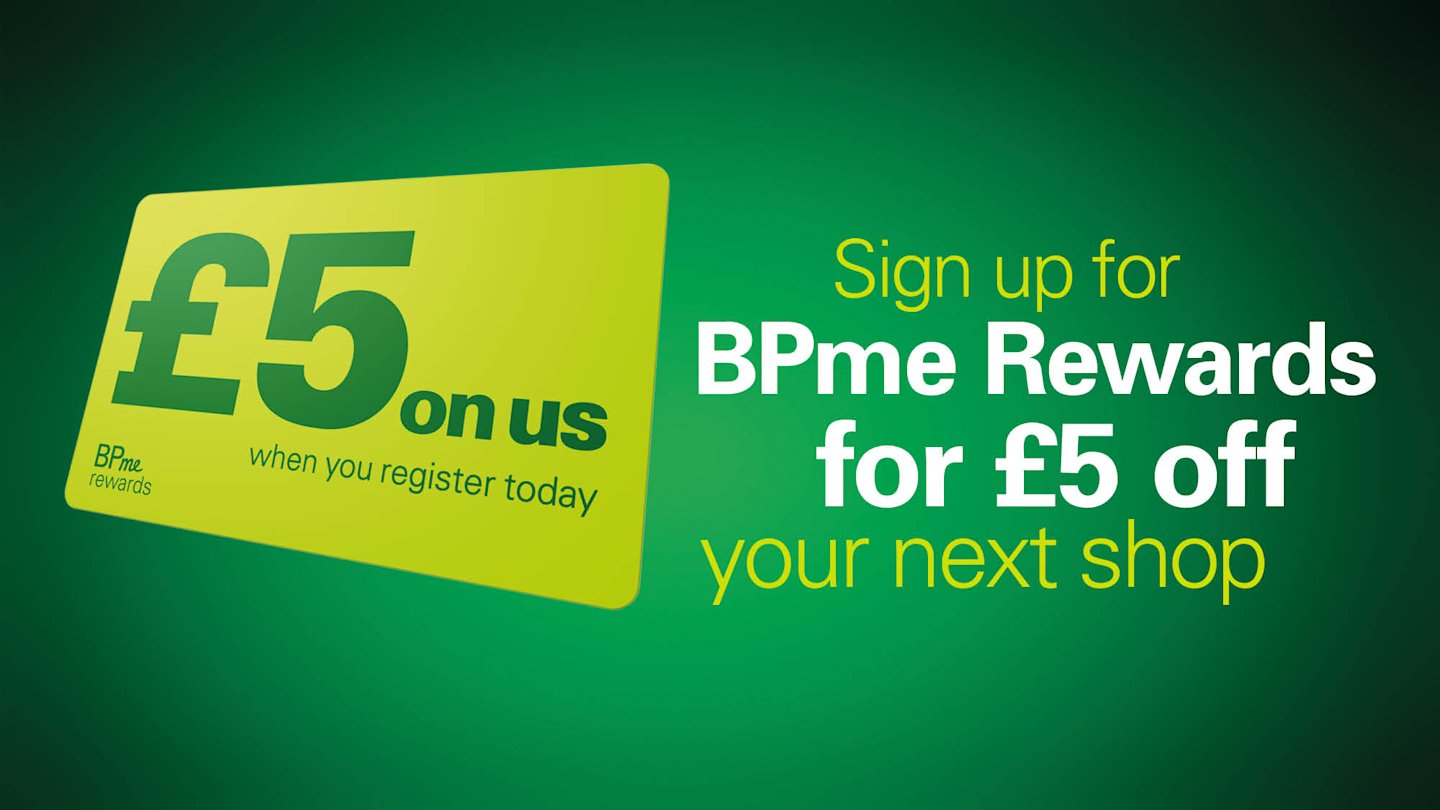 Get £5 worth of points when you register your card today