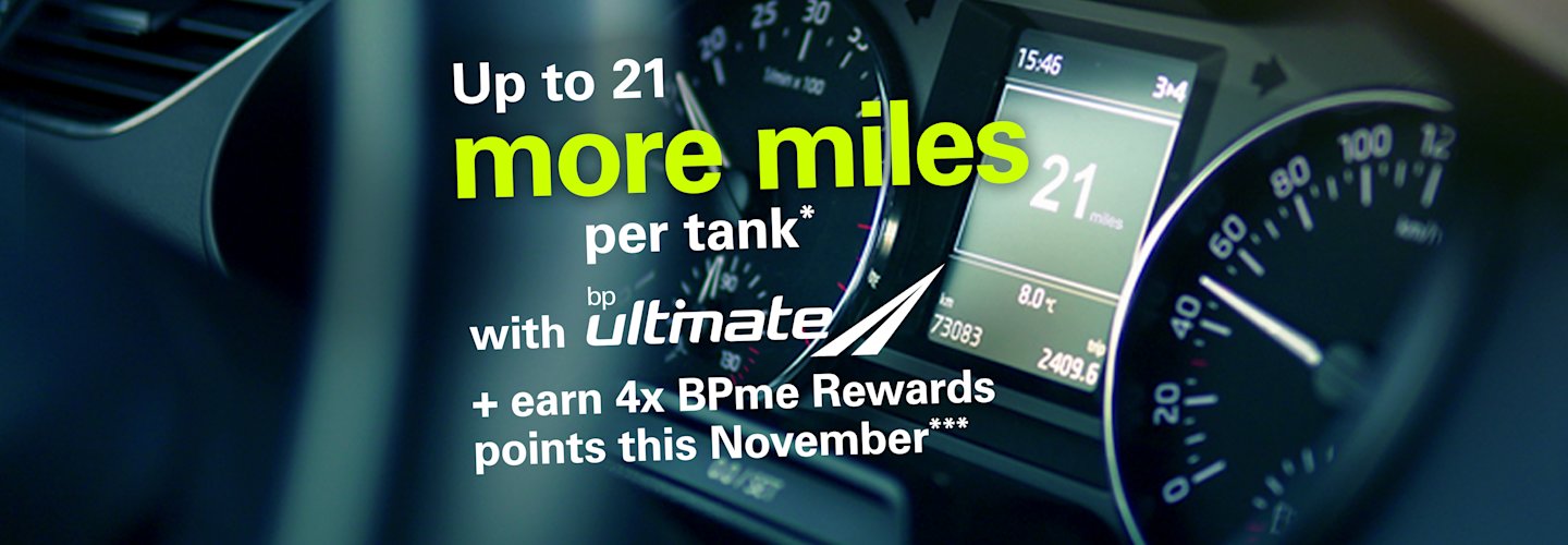 Enjoy more with bp Ultimate