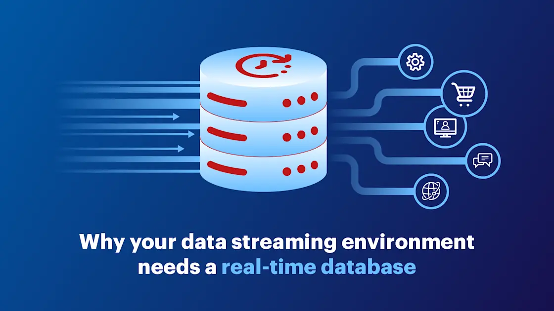 Why your data streaming environment needs a real-time database | Aerospike