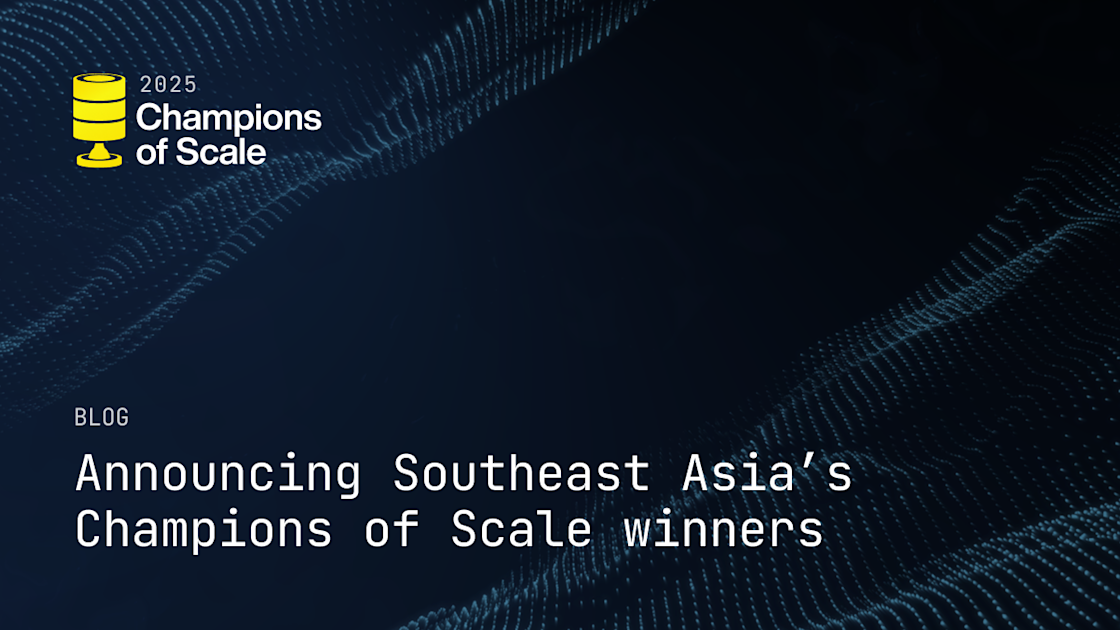 Aerospike's Champions of Scale Southeast Asia Winners Announced | Aerospike
