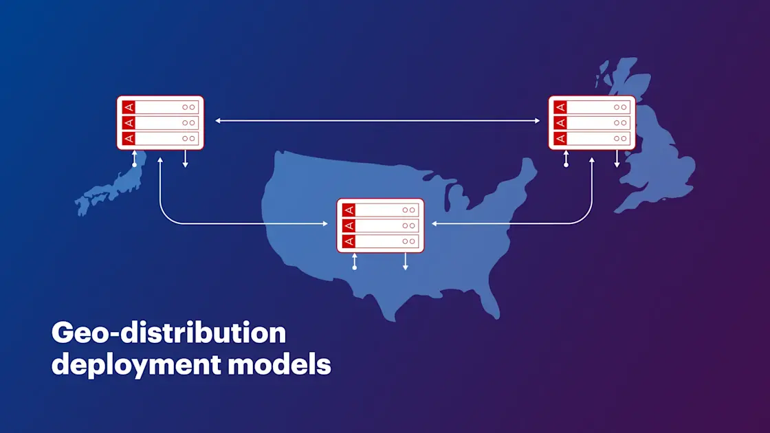 Geo-distribution deployment models: Achieving business outcomes while ...
