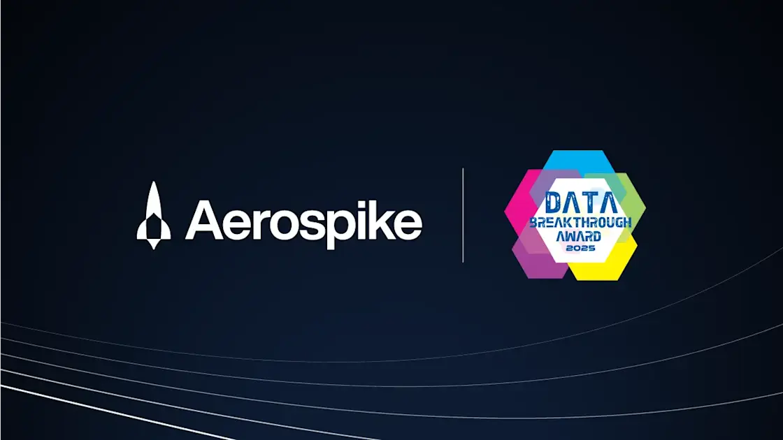 Aerospike Named Graph Database of the Year in the 2025 Data Breakthrough Awards | Aerospike