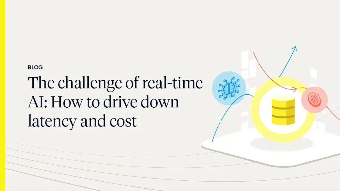 Reducing Latency and Costs in Real-Time AI Applications | Aerospike