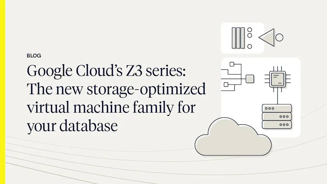 Optimize Databases with Google Cloud Z3 VM Series | Aerospike