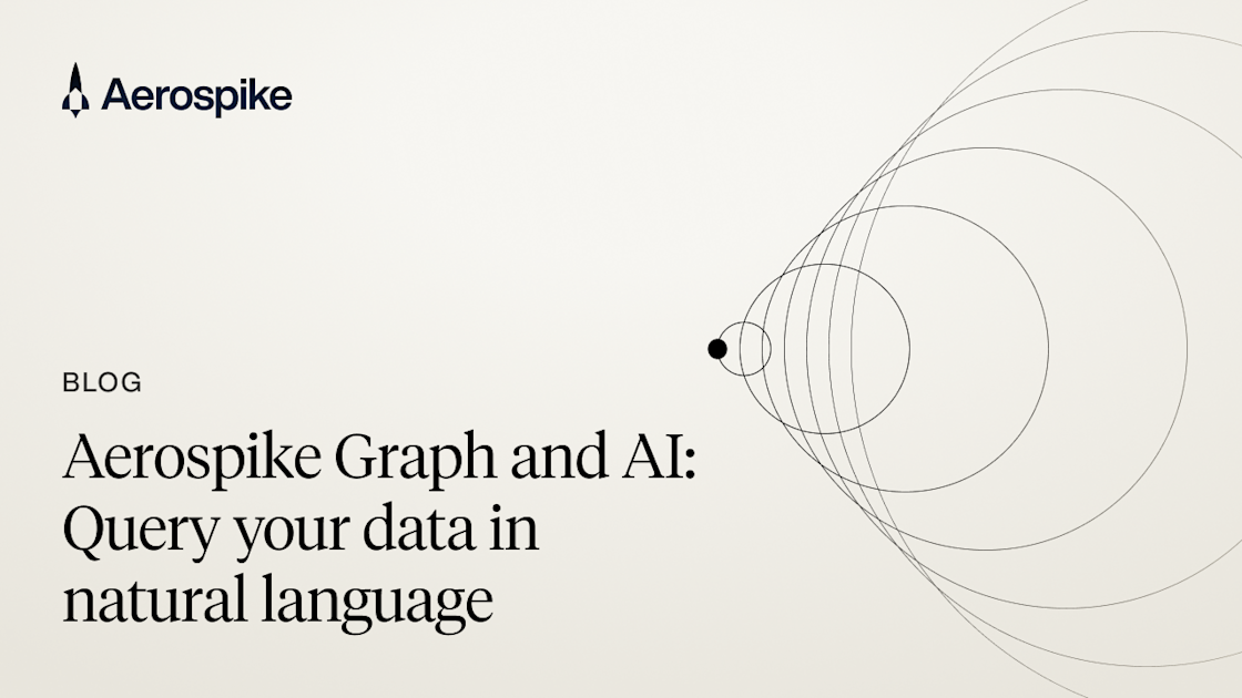 Aerospike Graph with AI and MCP for Natural Language Queries | Aerospike