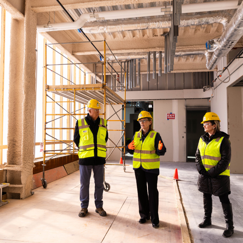 Construction Update, First Look at Behavioral Health & Wellness Center