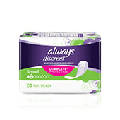 ALWAYS DISCREET Small incontinence pads | Always Discreet