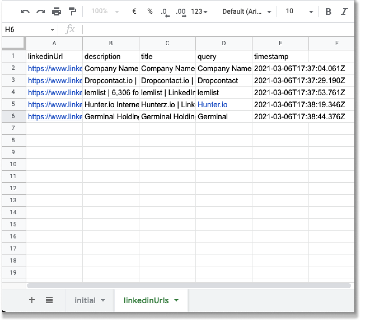 Enrich your list of accounts with PhantomBuster & LinkedIn in 3,2,1 ...