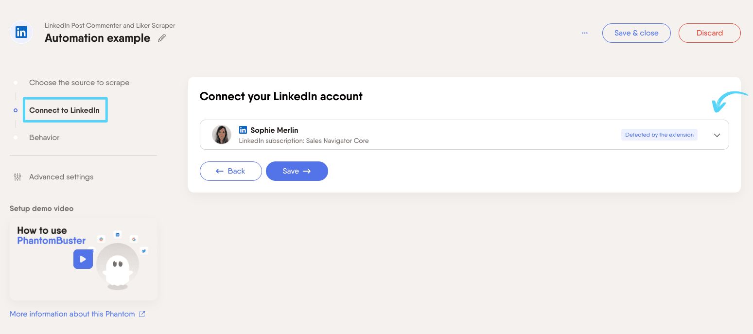 LinkedIn Company Employees Export tutorial | PhantomBuster
