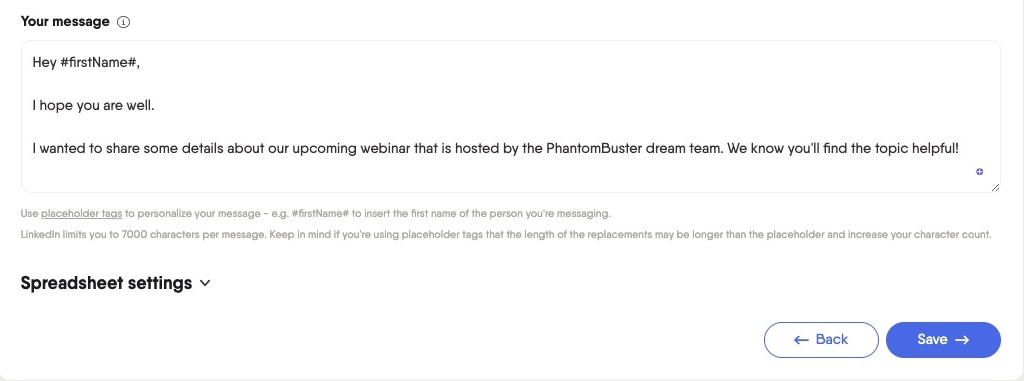 How To Send Messages To All Of Your Linkedin Contacts Phantombuster