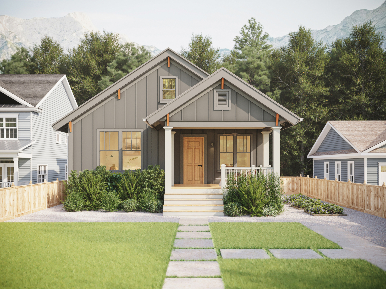 Craftsman Rambler Siding