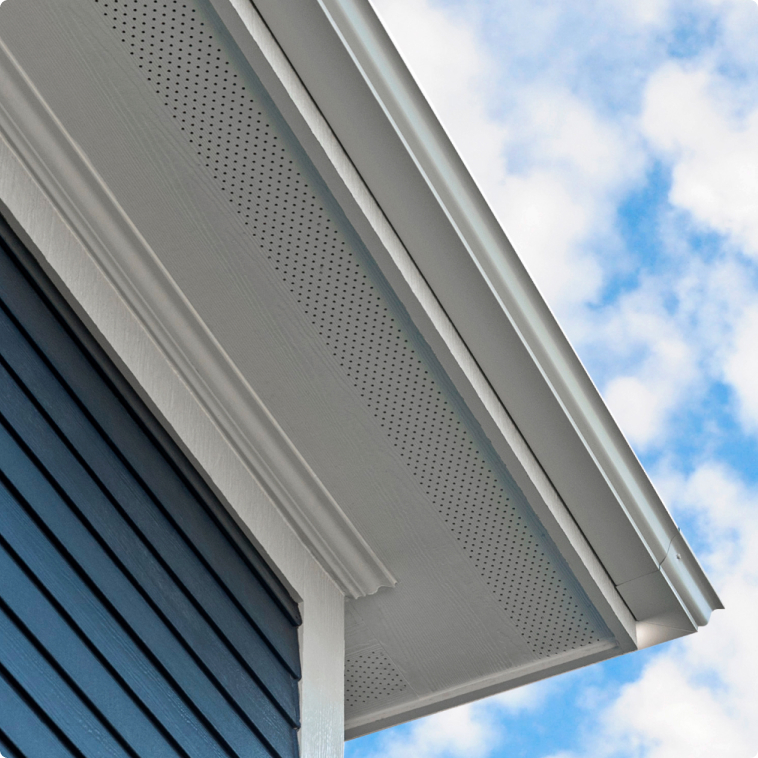 Vented soffit board store