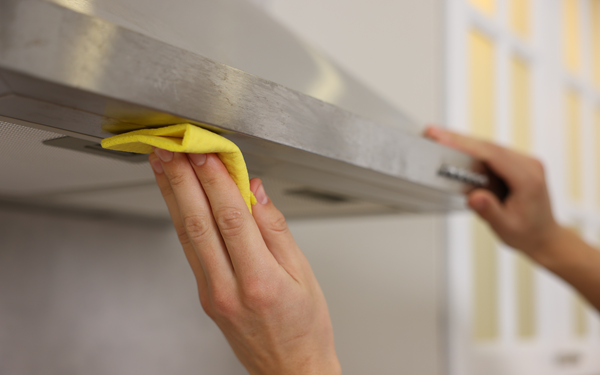 How to Clean Range Hood Grease