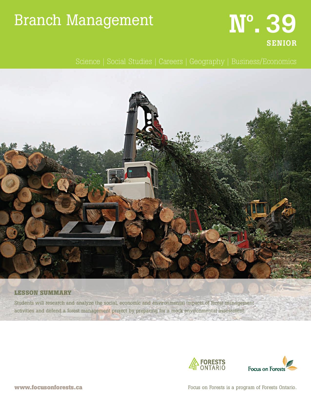 Branch Management | Forests Canada