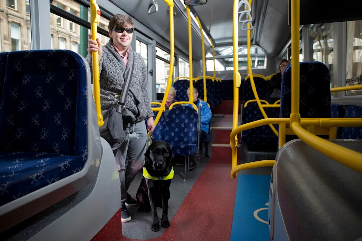 Guide Dogs celebrates Talking Buses campaign win