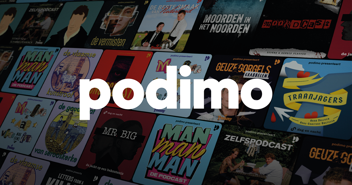 Podimo - podcasts en audioboeken.