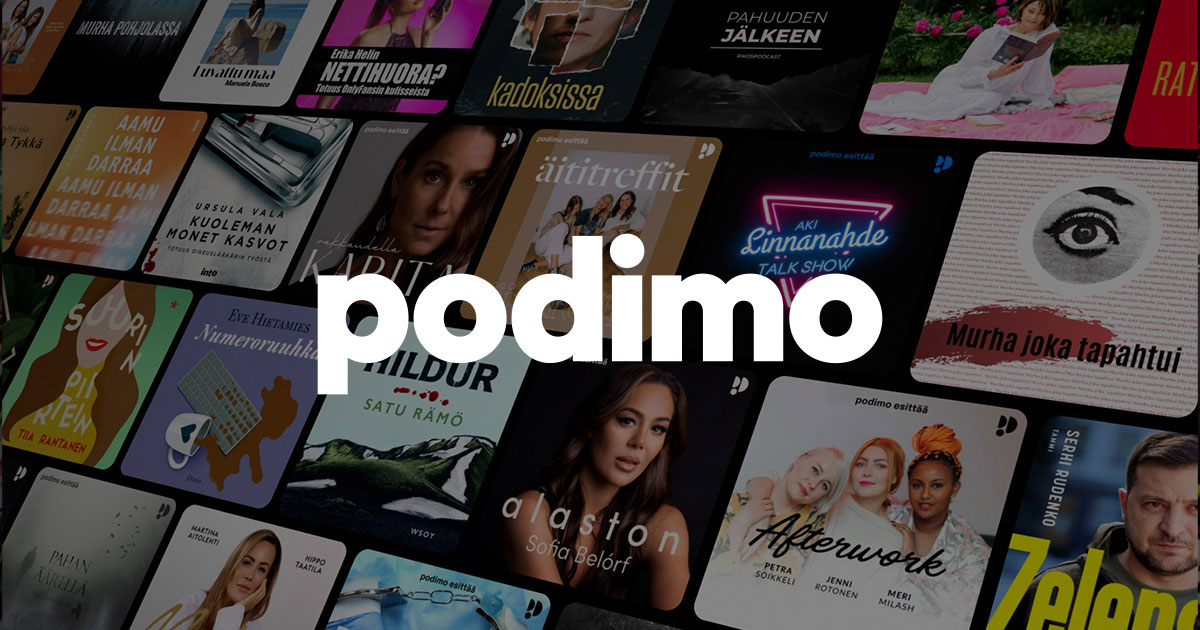 Podimon ainutlaatuiset podcastit & äänikirjat