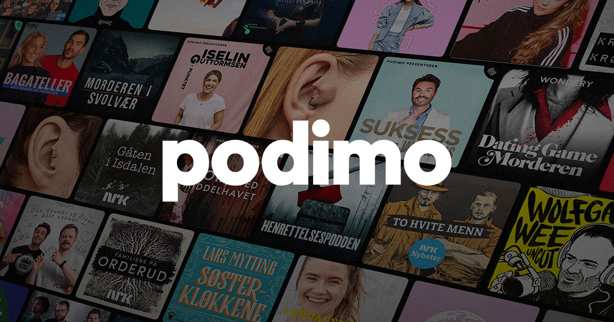 Podimo – Podkast og lydbøker, i en og samme app