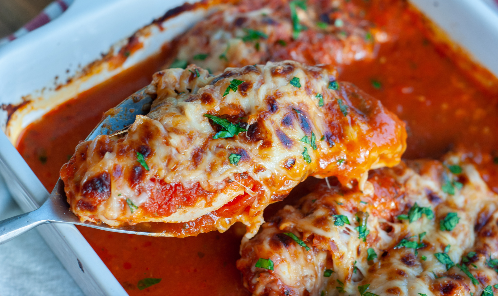 Easy Chicken Parmesan Bake - Macrostax