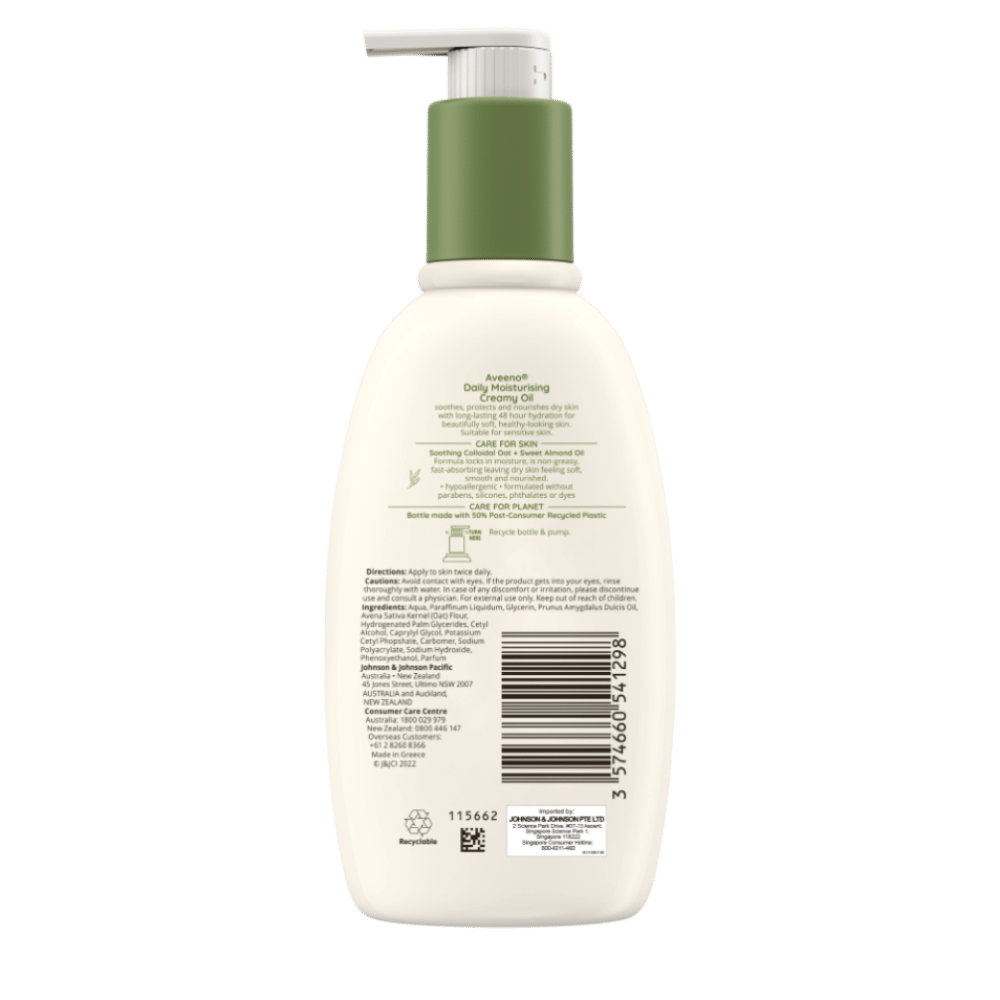 Aveeno® Daily Moisturising Creamy Oil Lotion | AVEENO® Aveeno® Daily Moisturising Creamy Oil Lotion | AVEENO®