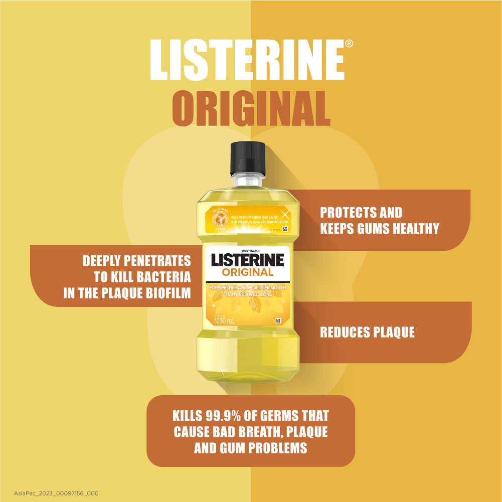 LISTERINE® ORIGINAL | LISTERINE® Antiseptic Mouthwash, Rinse & Oral ...
