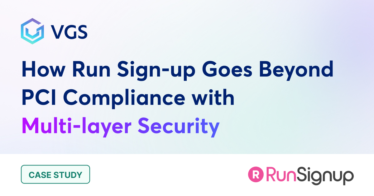 Case Study - RunSignup | VGS