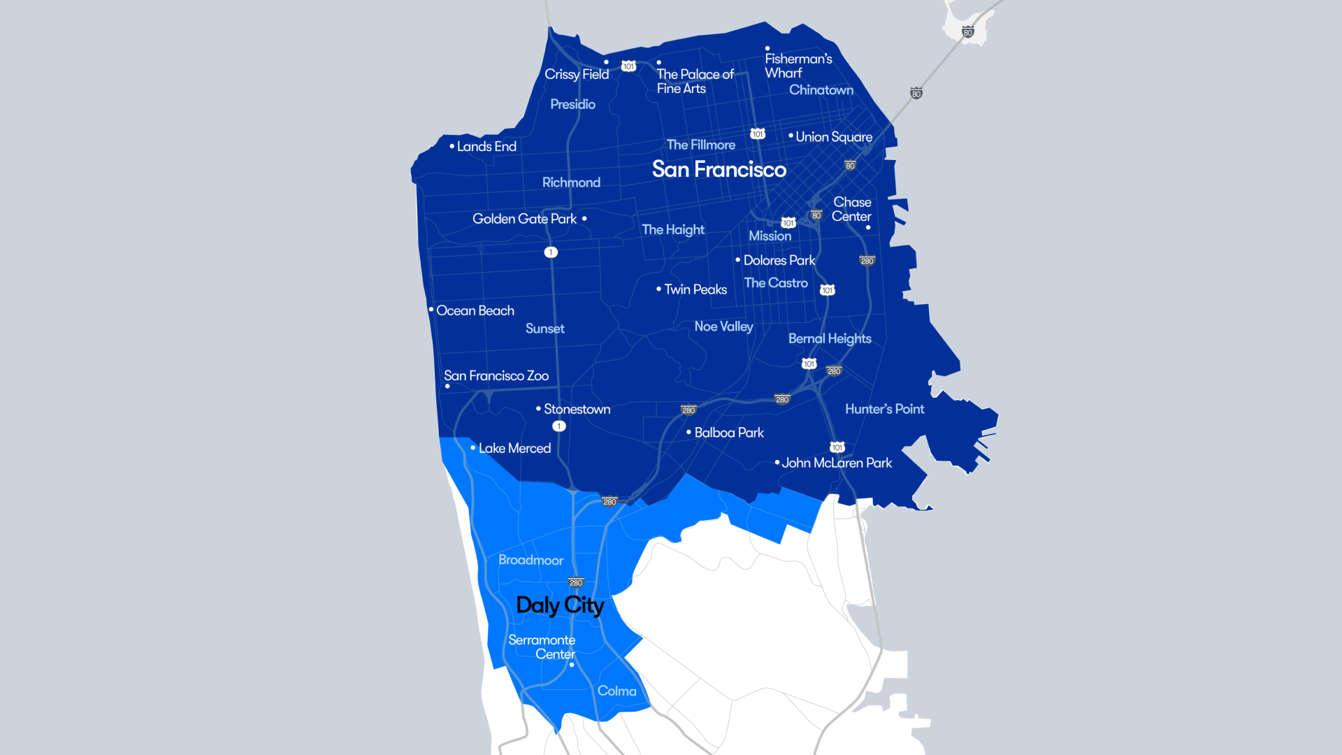 Expanding destinations for San Francisco and Los Angeles riders
