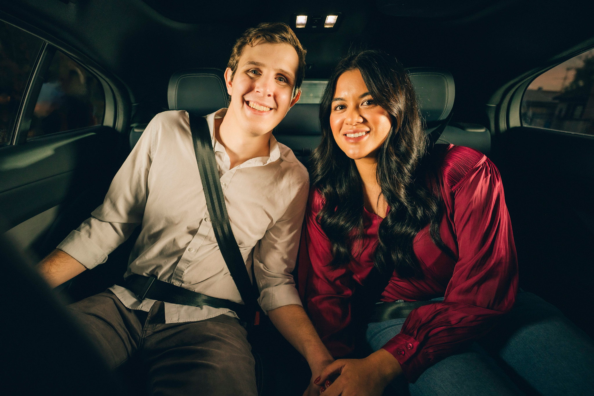 Driven by Love: Couple Goes on a Romantic Night Out With the Waymo Driver