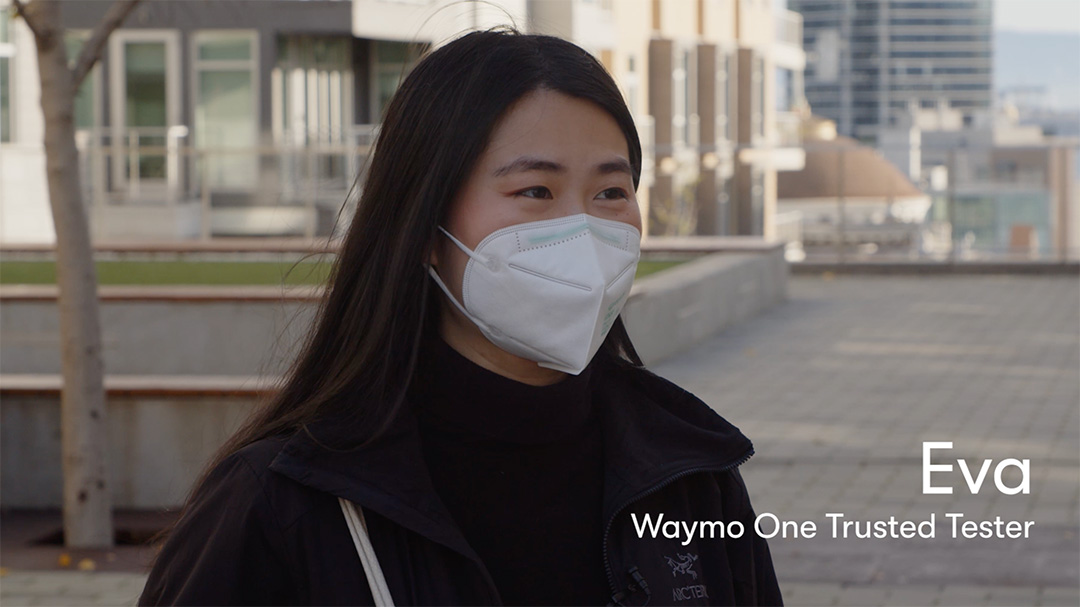 Why I Ride with Waymo: Eva