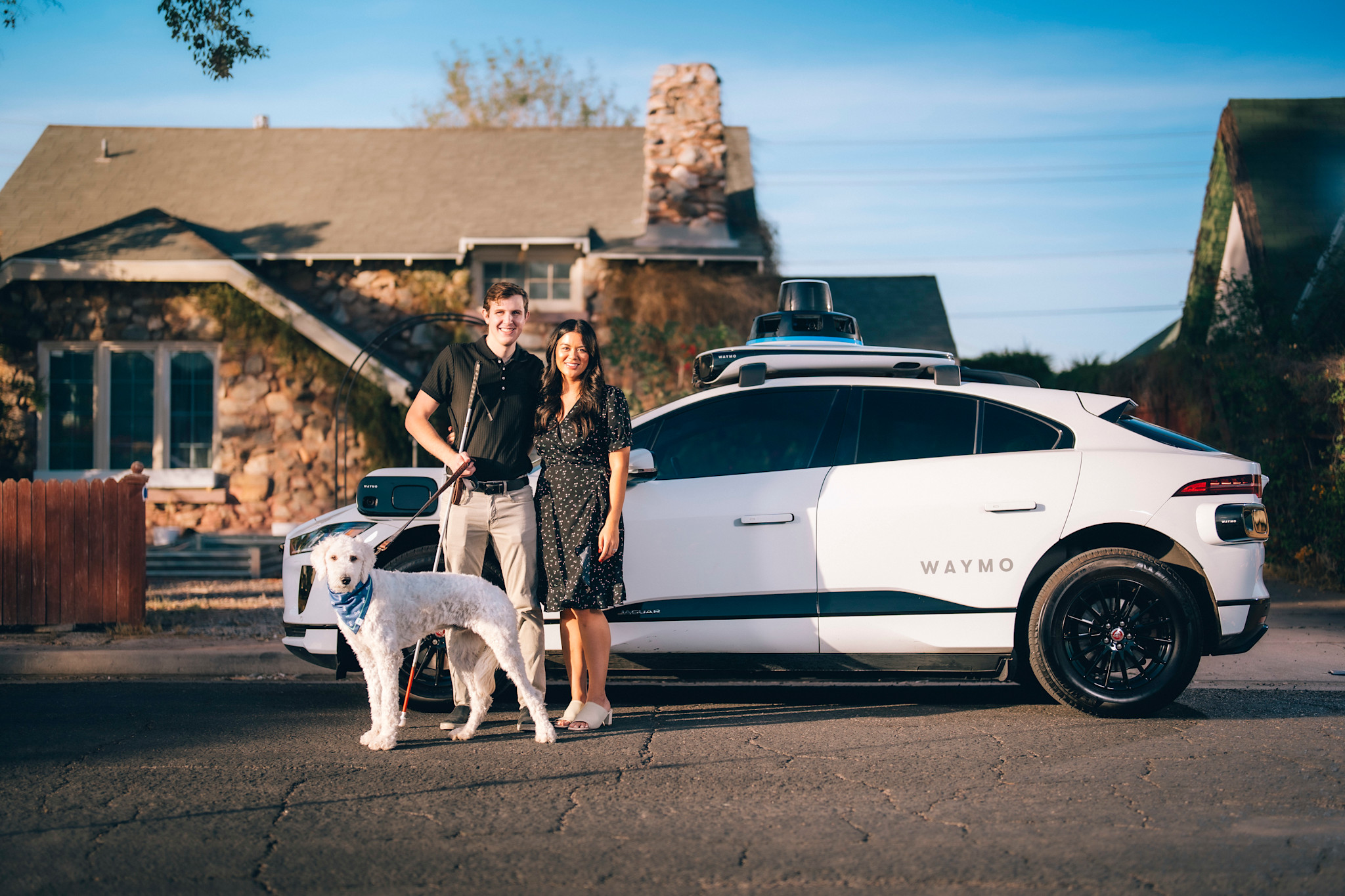 Driven by Love: Couple Goes on a Romantic Night Out With the Waymo Driver