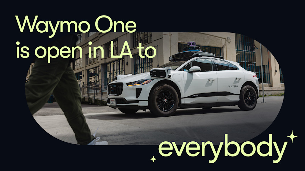 Waymo One is now open to all in Los Angeles