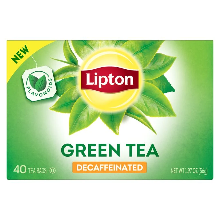 Decaffeinated Green Tea 40 Tea Bags | Lipton