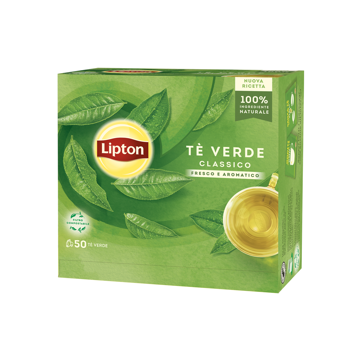Lipton Tè Verde classico 50 filtri
