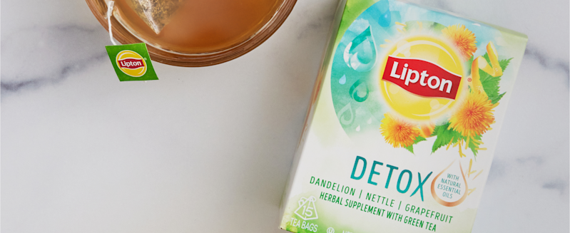 Refreshing Grapes fruit Green Tea Recipe | Lipton