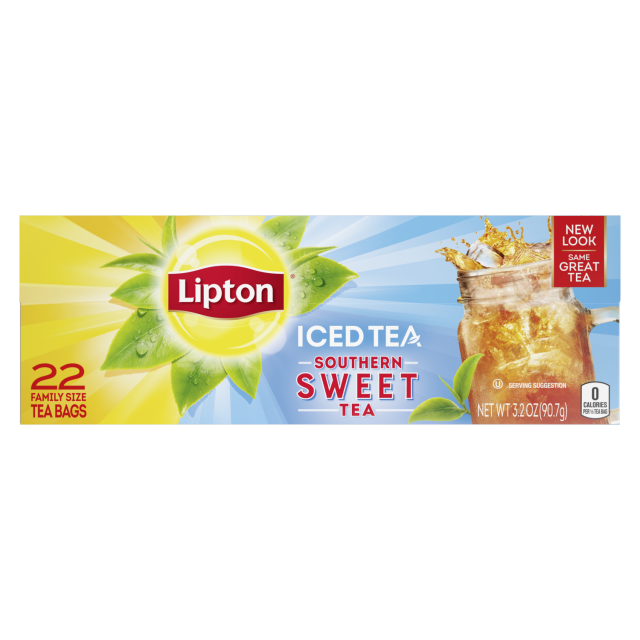 Buy Iced Southern Sweet Tea Family Size Tea Bags | Lipton US