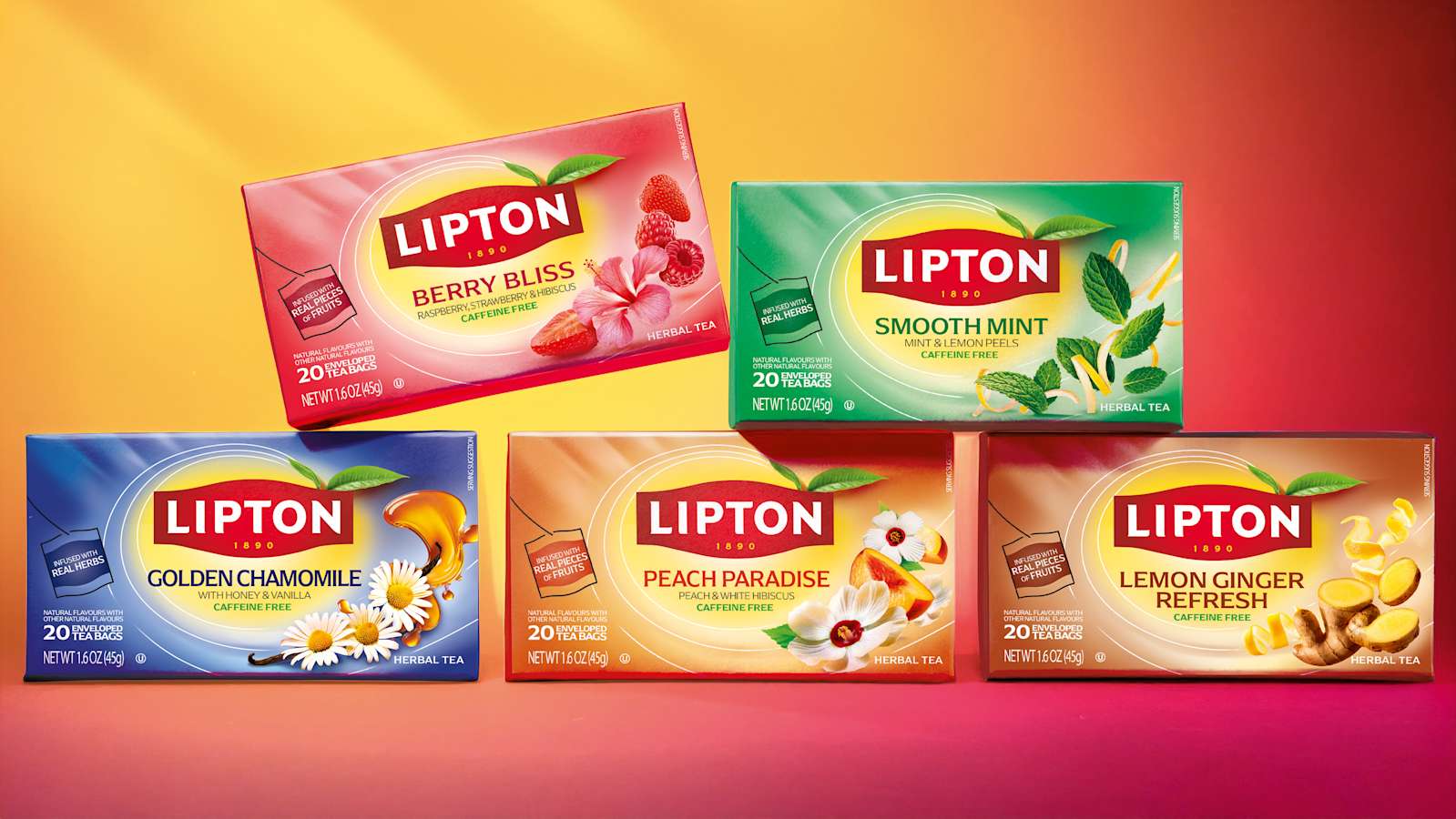 Fruit & Herbal Teas | Lipton