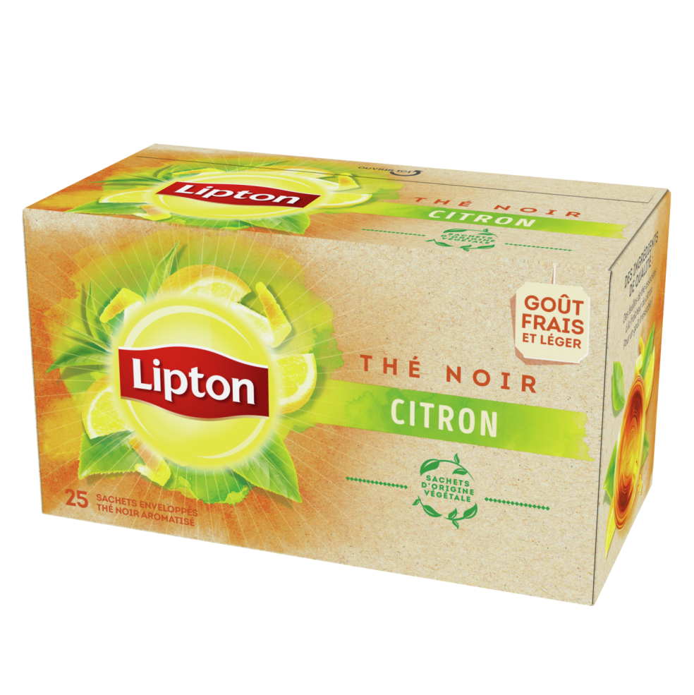 Thé Noir Citron | Lipton®