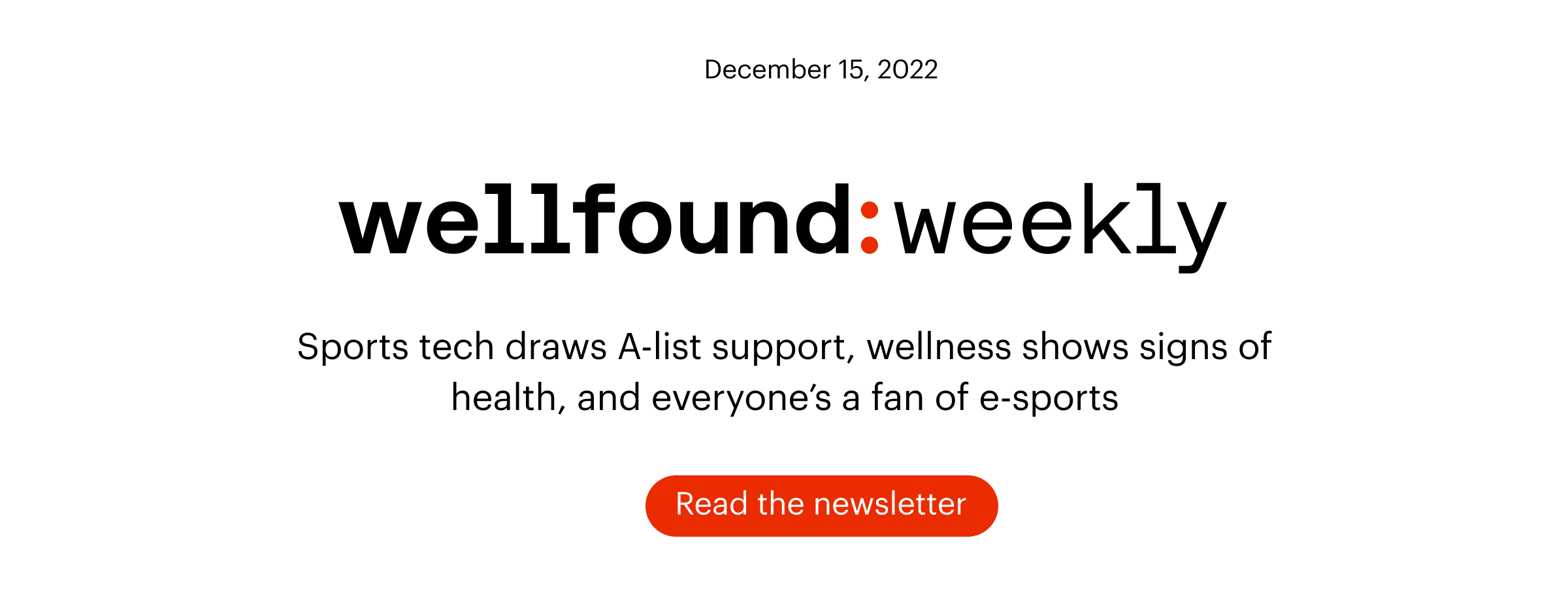 The rise of the athlete-founder | Newsletter | Wellfound