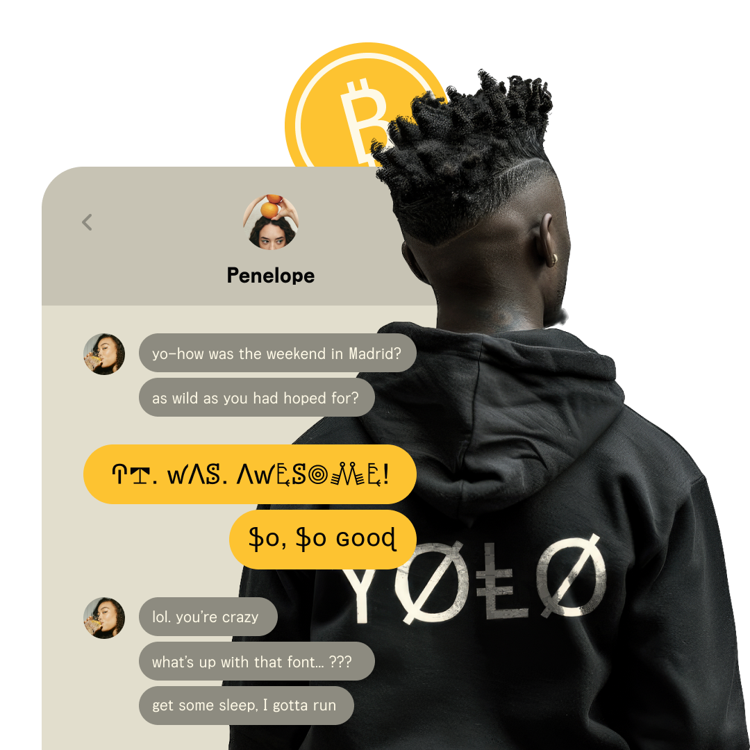 Font Generator (☾⊙ρ⚧ & ρꍏ∫†€ 400+ Fonts!) – Glyphy