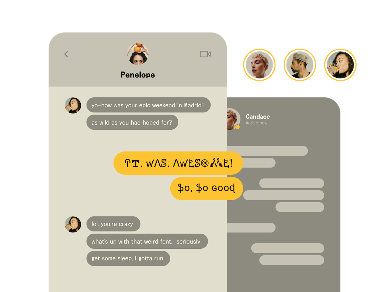 Font Generator (☾⊙ρ⚧ & ρꍏ∫†€ 400+ Fonts!) – Glyphy