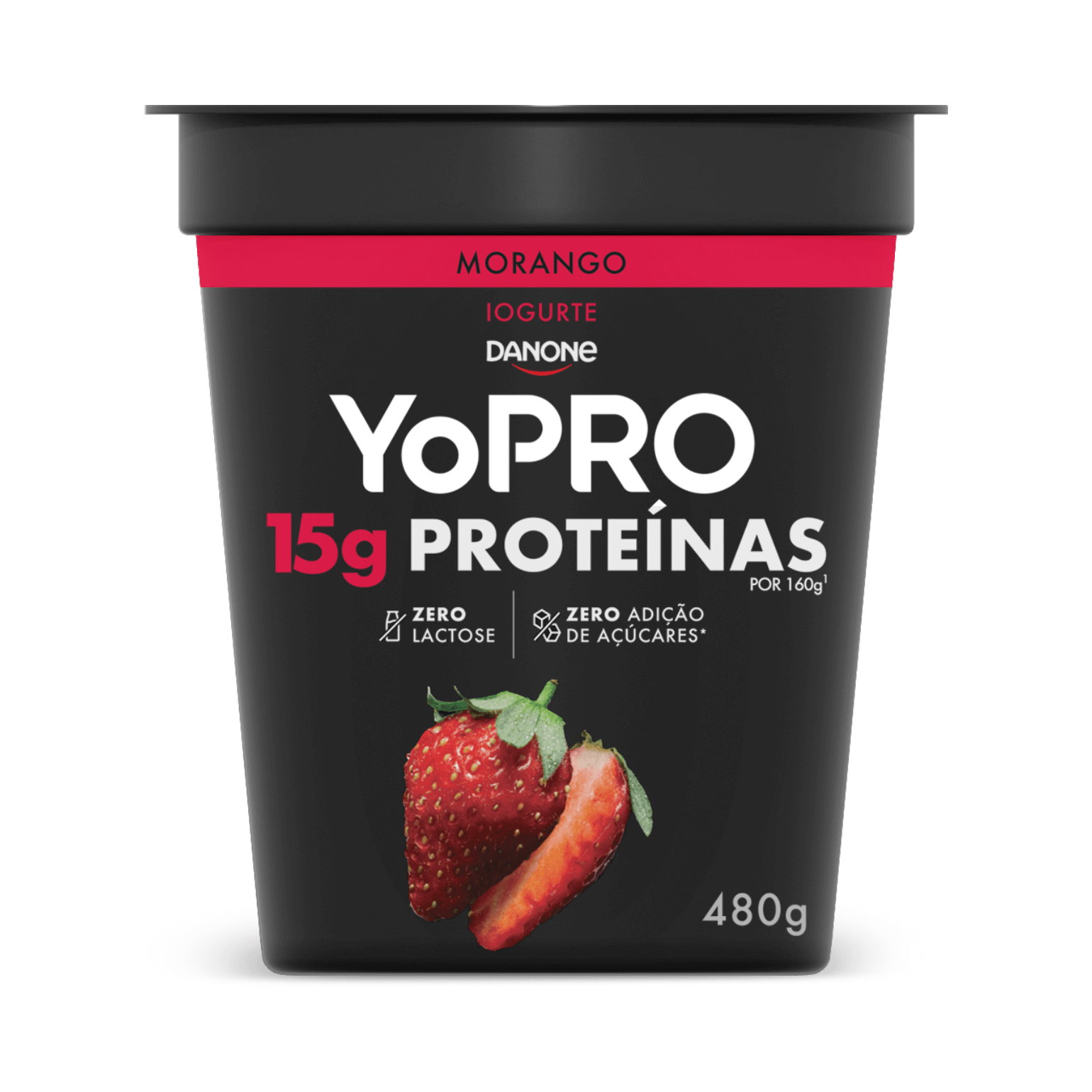 Iogurte YoPRO 15g Protein Morango