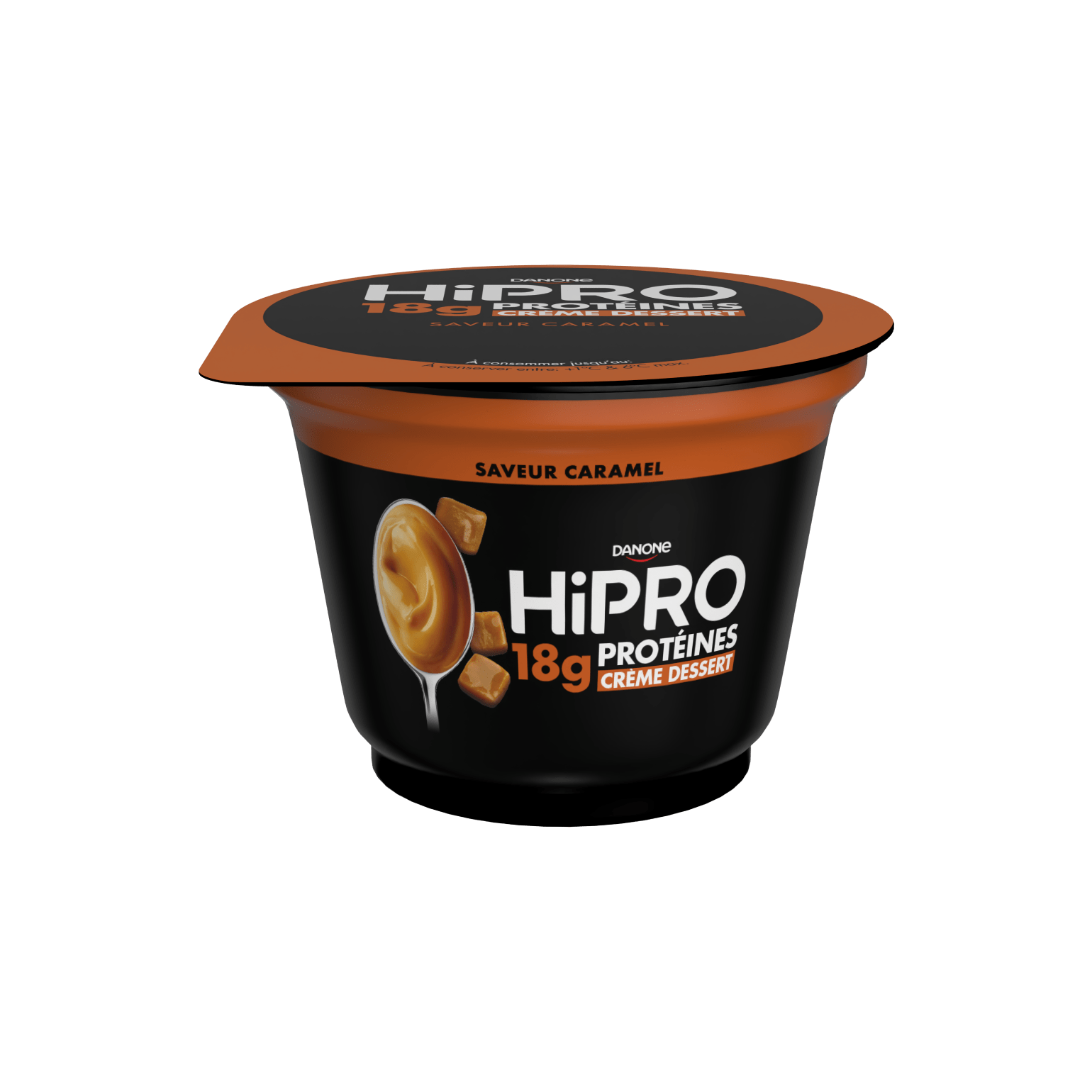 Crème dessert protéinée HiPRO Saveur Caramel
